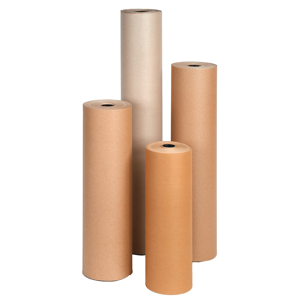 Brown Paper Rolls, Kraft And Imitation Kraft Paper