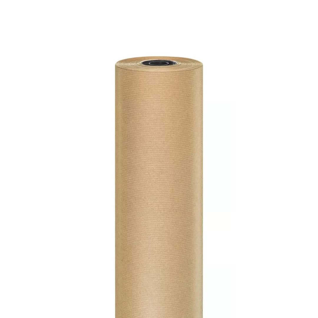 500mm X 100M NATURAL Kraft Wrapping Paper Roll